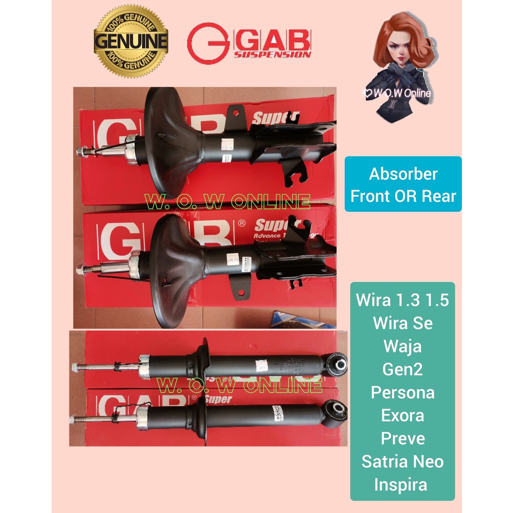 ORIGINAL GAB PROTON WIRA 1.3 1.5 WAJA PERSONA GEN2 WIRA SE SATRIA NEO ...
