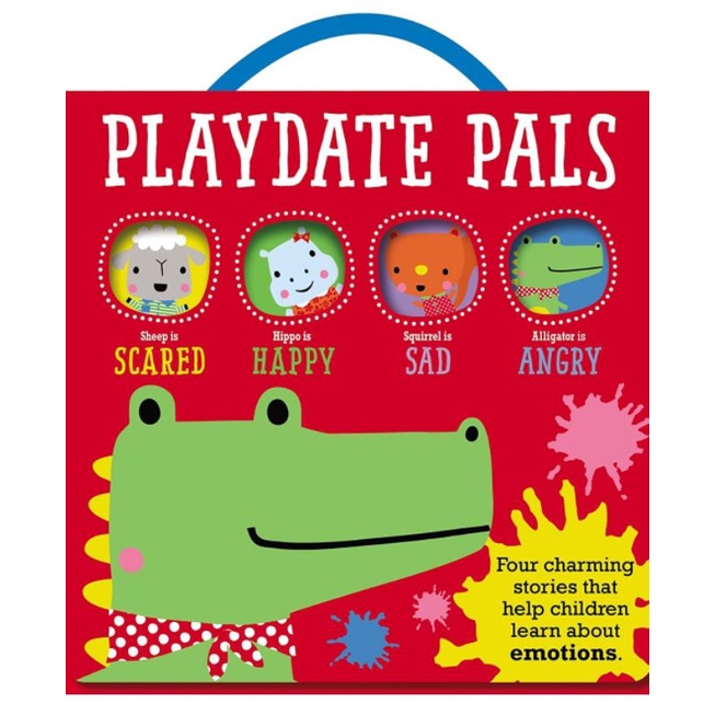 STORY BOOK ABOUT EMOTION. PLAYDATE PALS. STORY BOOK SET FOR CHILDREN ...