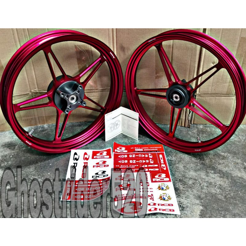 RCB ORIGINAL FORGED FG510 RACING BOY SPORT RIM Y15 V1-V2 Y16 Y16ZR LC ...