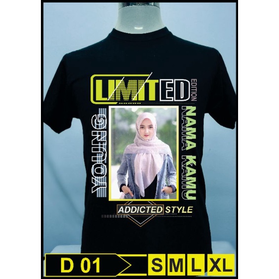 costum Sablon/print gambar sendiri/DTG printer/sablon baju satuan ...
