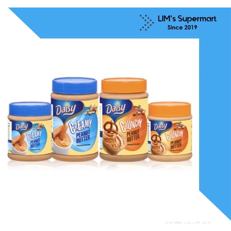 Daisy Peanut Butter 340g / 500g - creamy / crunchy | Shopee Malaysia