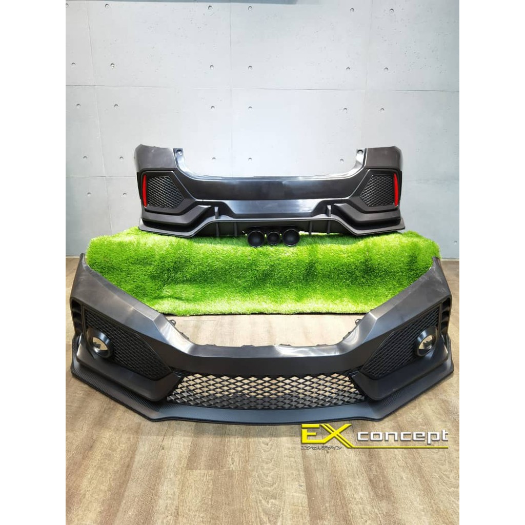 HONDA CITY 2014 2015 2016 GM6 TYPE R BODYKIT BUMPER | Shopee Malaysia