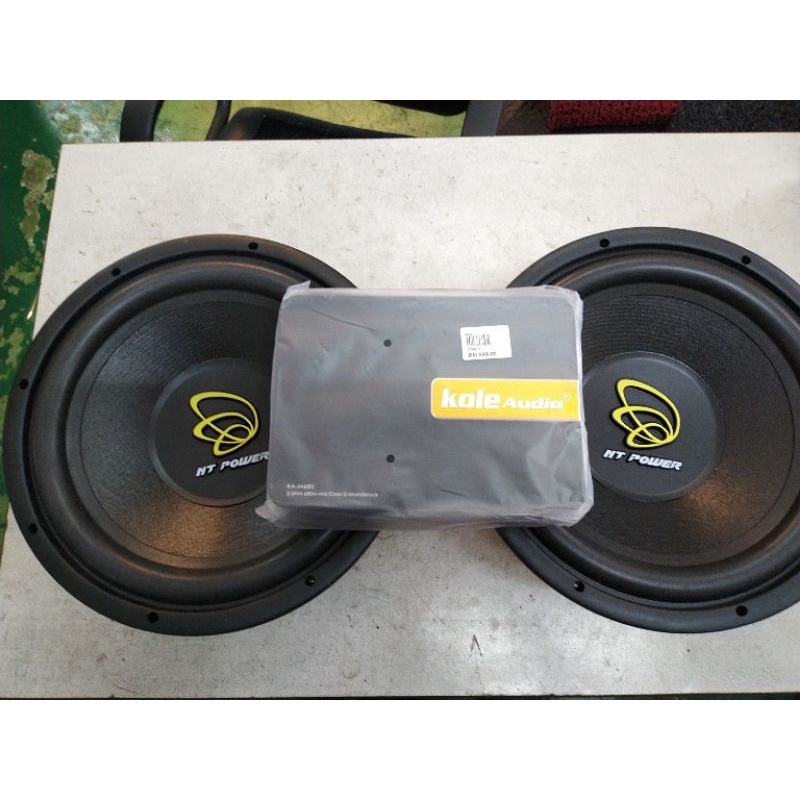 2pc 12 inch double voice coil single magnet sub-woofer and 680watts rms ...