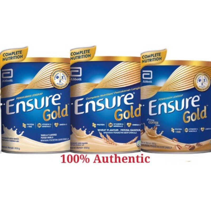 Ensure Gold 800g (Vanilla/Wheat/Coffee/Almond) | Shopee Malaysia