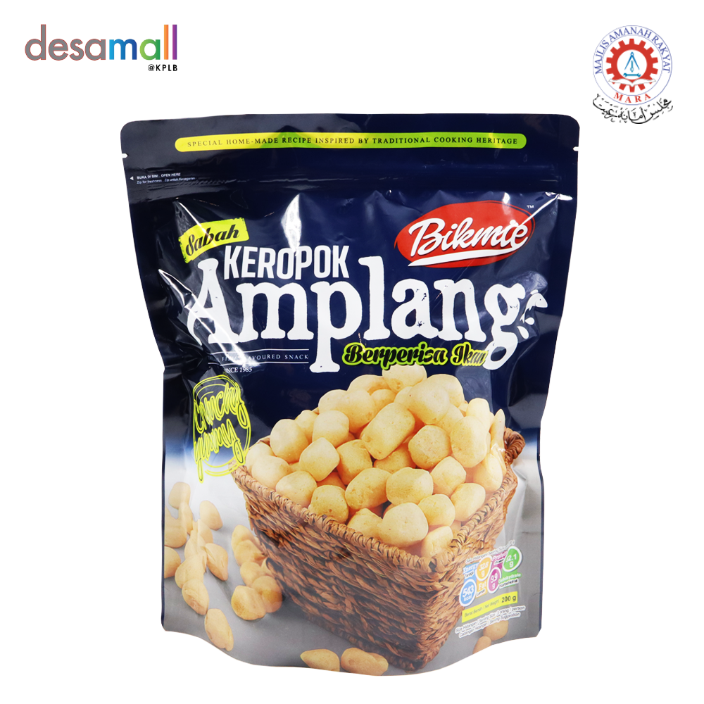 BIKMIE Keropok Amplang Berperisa Ikan (200g) | Shopee Malaysia