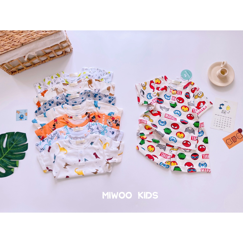 Miwoo kids boys' thigh elastic set with unique patterns and genuine ...