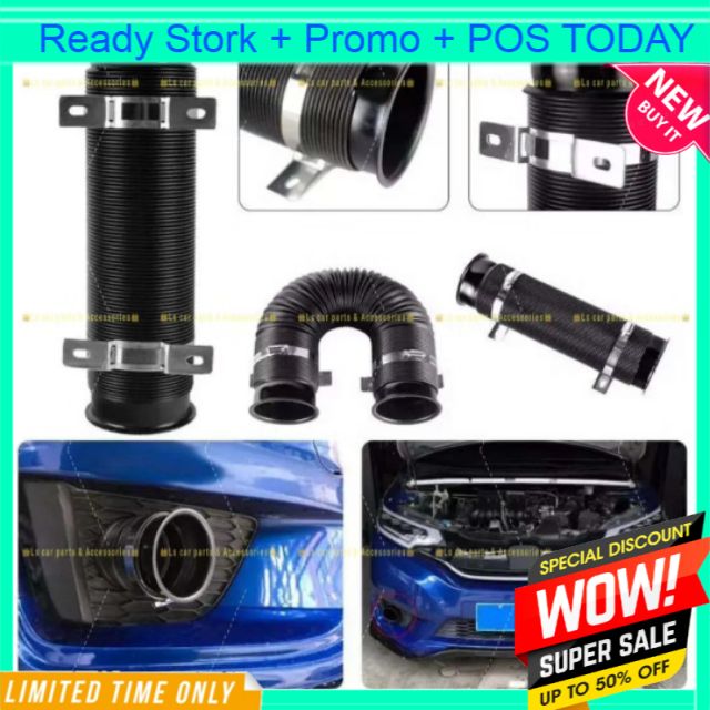 Air Intake Pipe Flexible multi car Turbo Hose universal Racing 3inch ...