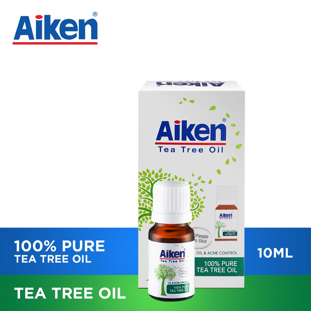Aiken Tea Tree Oil 100% Pure (10ml) | Shopee Malaysia