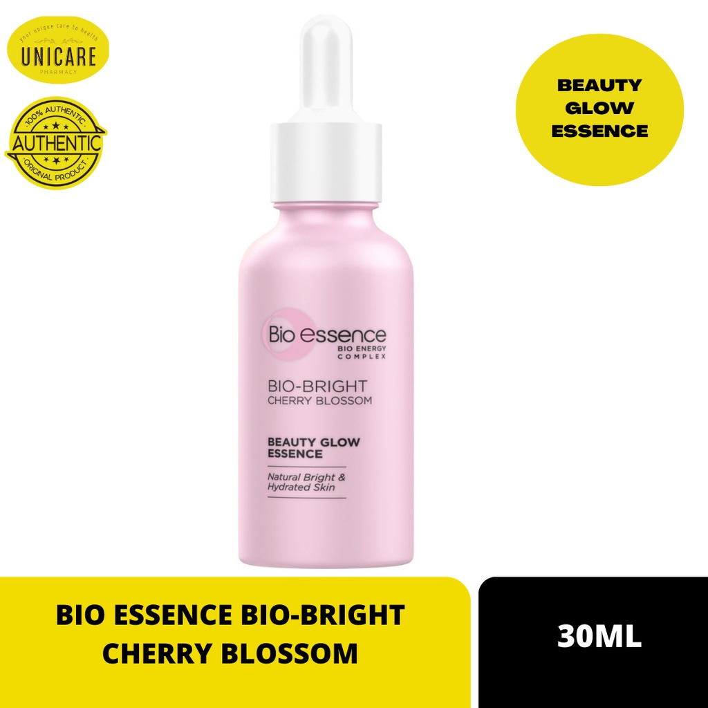 BIO ESSENCE BIO-BRIGHT CHERRY BLOSSOM BEAUTY GLOW ESSENCE 30ML | Shopee ...
