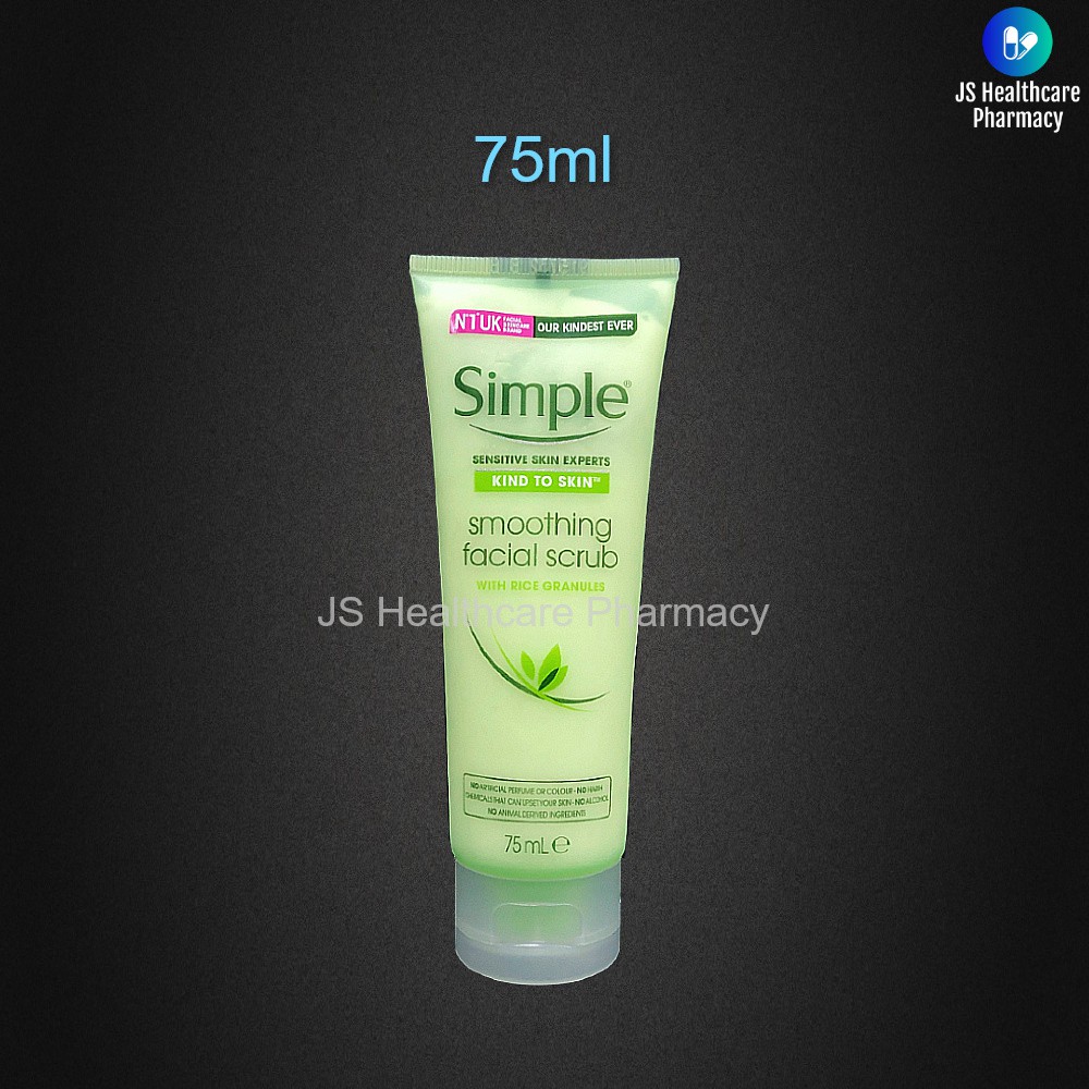 Simple Smoothing Facial Scrub - 75ml | Shopee Malaysia