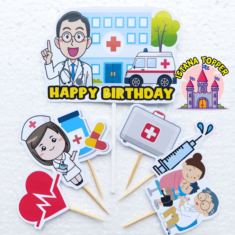 Standard Cake Topper/Custom Doctor, Army, Chef, Police/Custom Photo ...