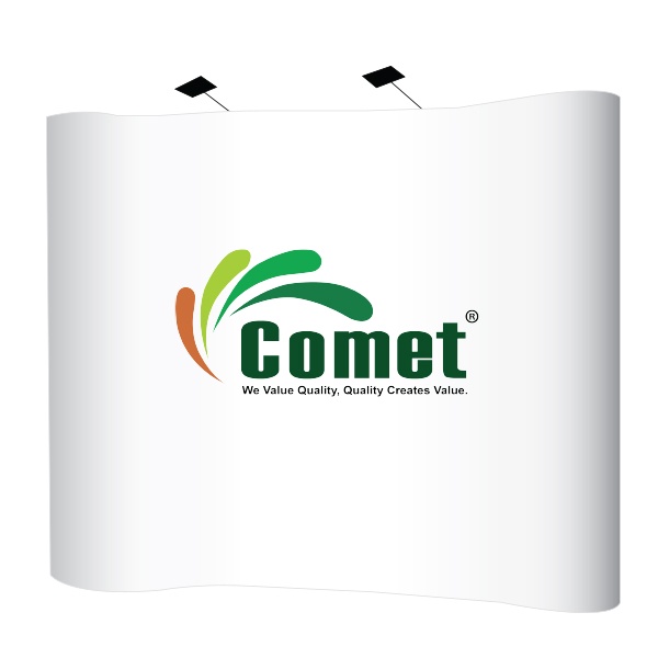 Pop Up Display 3x3 3x4 [straight] Pop Up Backdrop Display Stand