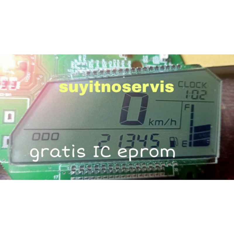 Ninja FI250 Z250 speedometer LCD, free eprom ic | Shopee Malaysia