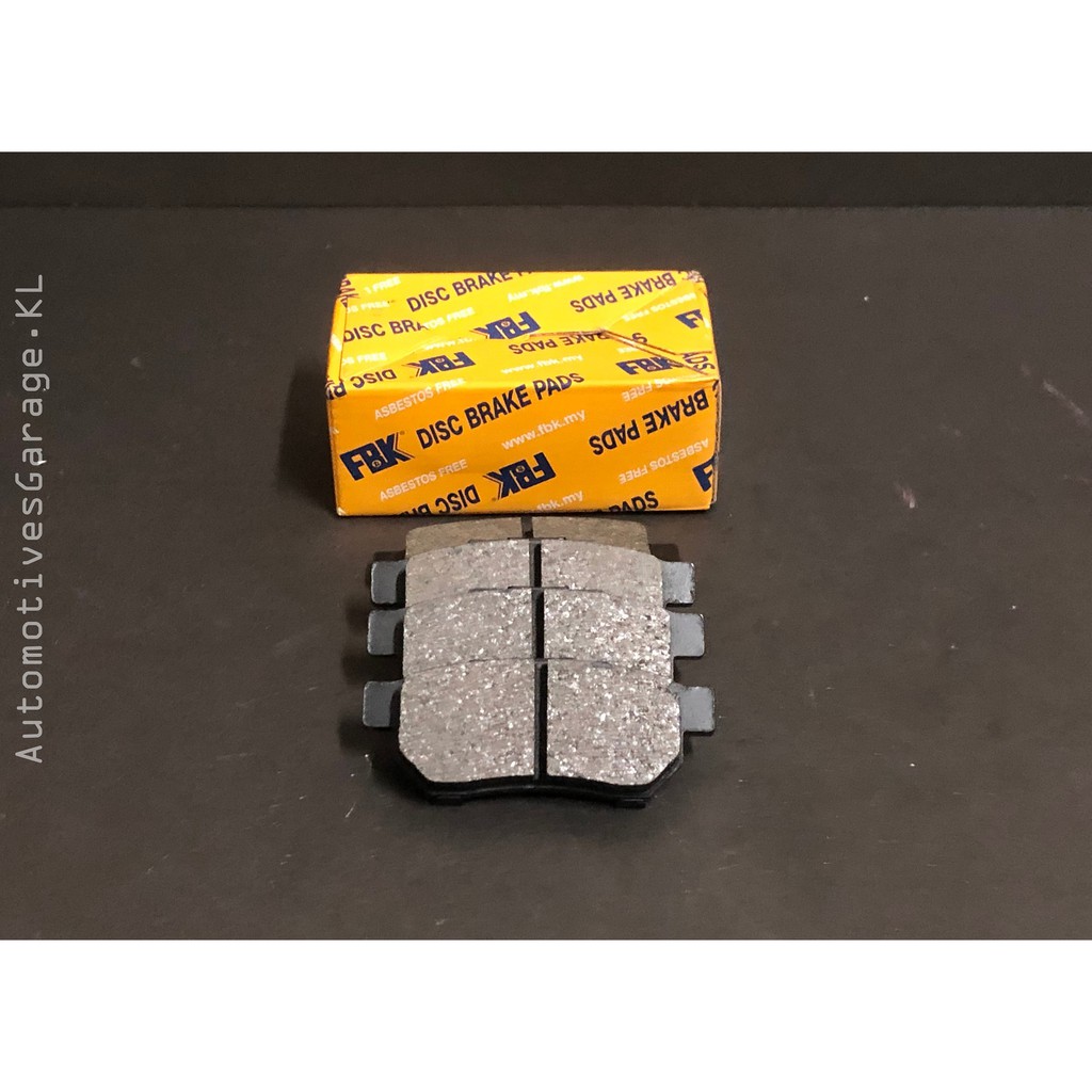 FBK - REAR BRAKE PADS - FD5018S - HONDA CA3 / SE3 / CITY SEL / CIVIC ...