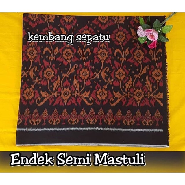 Natural Color Endek Fabric (Bali Weaving) | Shopee Malaysia