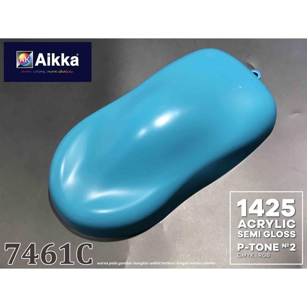 AIKKA Paint PANTONE Colour 7461C / 1425 ACRYLIC SEMI GLOSS PAINT ...