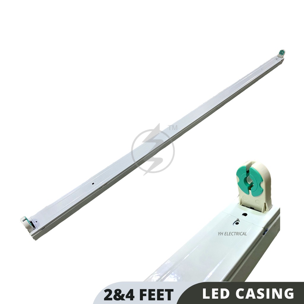 T8 LED Tube casing 4feett / 2feet (Tebal size) (Single/ Double ...