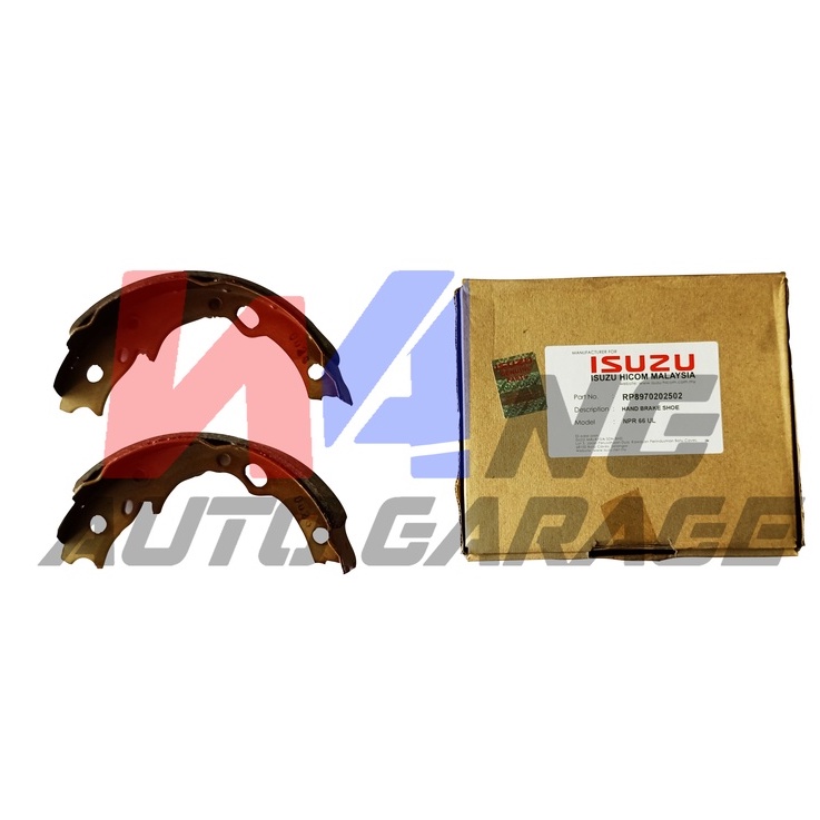 ISUZU LORRY NKR NPR HICOM4.3 HAND BRAKE SHOE NEW & GENUINE; P/N: RP ...