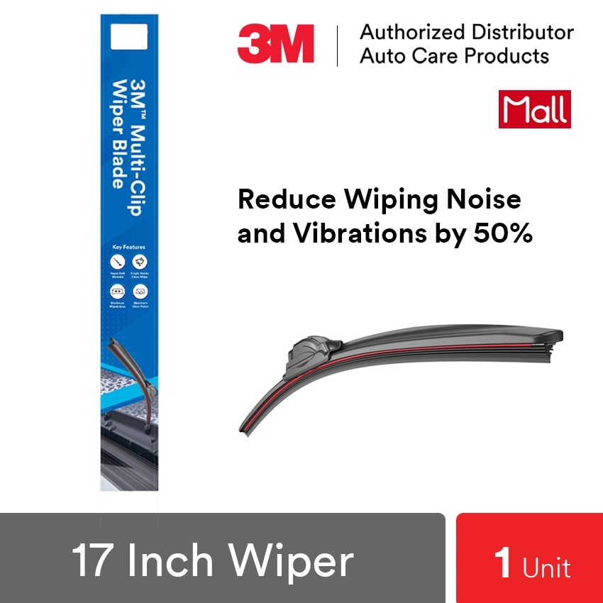 3M Multi-Clip Wiper Blades (17") | Shopee Malaysia