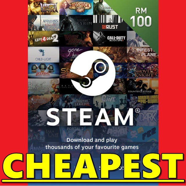 (FAST) Steam Wallet Code RM100 | Steam Wallet Malaysia | Steam Wallet RM100[CHEAPEST] | Shopee ...