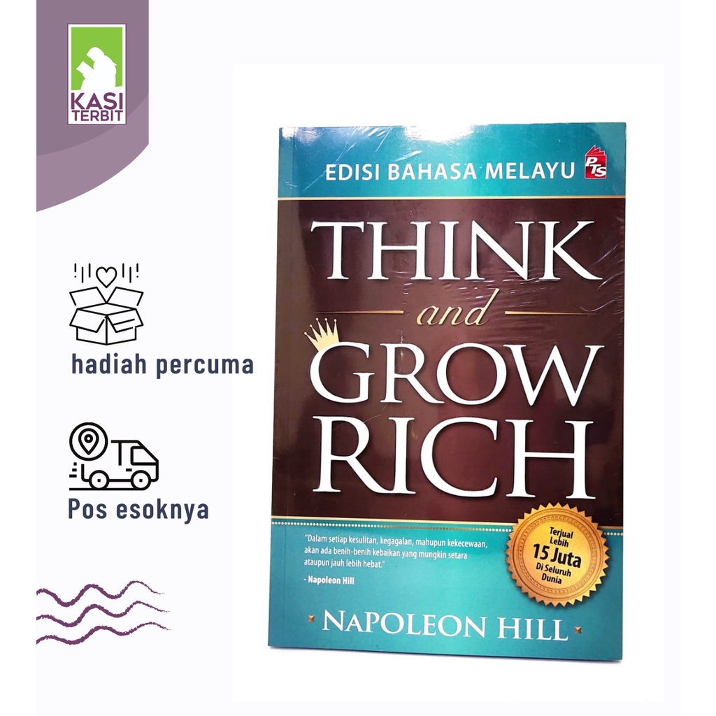 Think And Grow Rich Edisi Bahasa Melayu Napoleon Hill Self Help 15