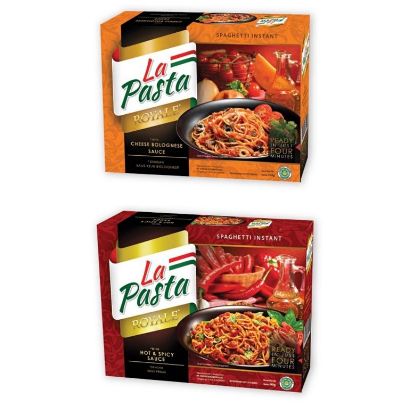 [TKM] La Pasta Royale Instant Spaghetti | Shopee Malaysia