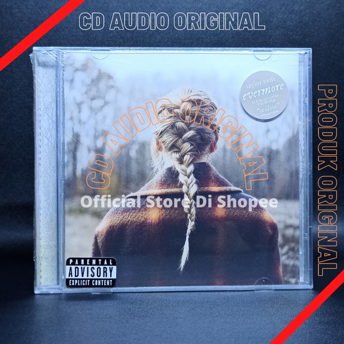 Cd TAYLOR SWIFT - EVERMORE IMPORT & RED DELUXE EDITION IMPORT ORIGINAL ...