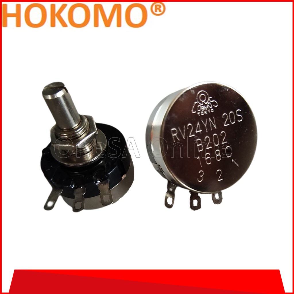 TOCOS VARIABLE RESISTOR, 2K/20K OHM, (VR-B202/VR-B203) | Shopee Malaysia