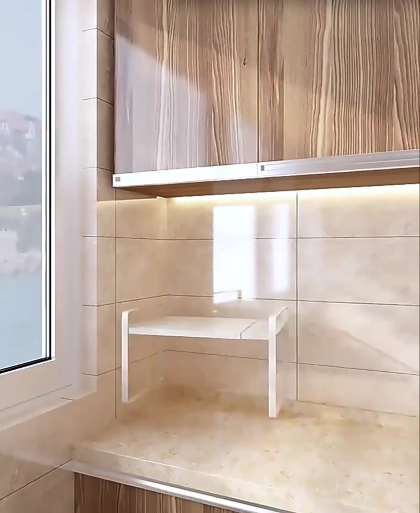 Kitchen Rack Stackable Plate Rack Kitchen Cabinet Shelf Spice Rack ...