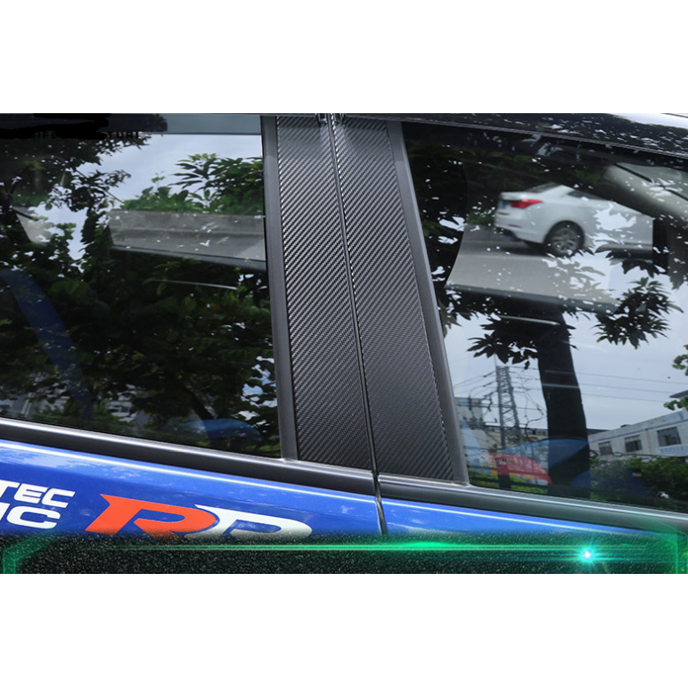Honda Jazz GK5 carbon fiber b-column sticker | Shopee Malaysia