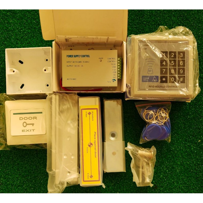 Door LOCK MAGNETIC DOOR LOCK FULL SET 180kg TYPE 2B | Shopee Malaysia