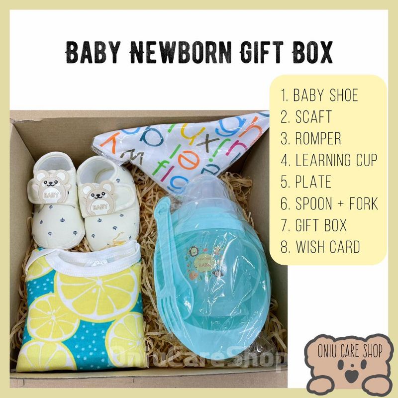 Bayi Hadiah BABY NEWBORN FULL MOON HAMPER/BABY NEWBORN GIFT BOX -BABY ...