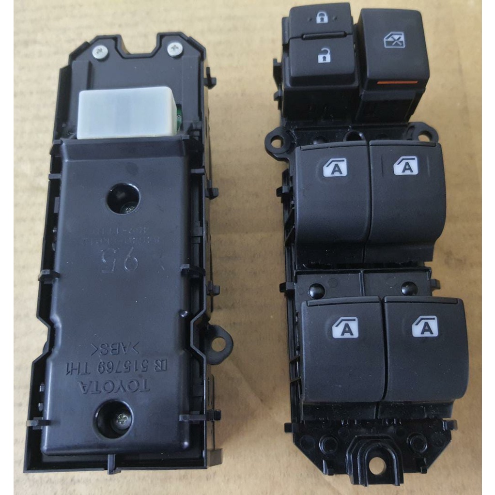 POWER WINDOW MAIN SWITCH TOYOTA HILUX REVO GUN125 GUN126 84820-0K210 ...