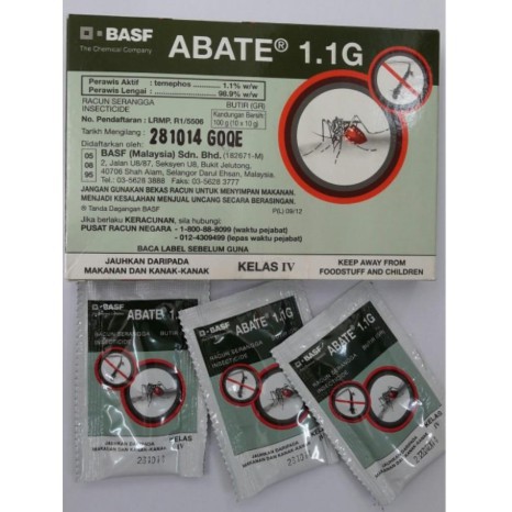 [10g] BASF Abate 1.1G Aedes Mosquito Larvae Killer | Shopee Malaysia