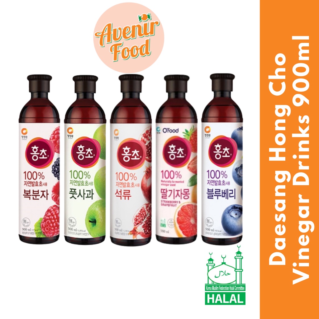 DAESANG Hong Cho Vinegar Drinks (900ml, HALAL) (Expired: 5th Mar'2024 ...
