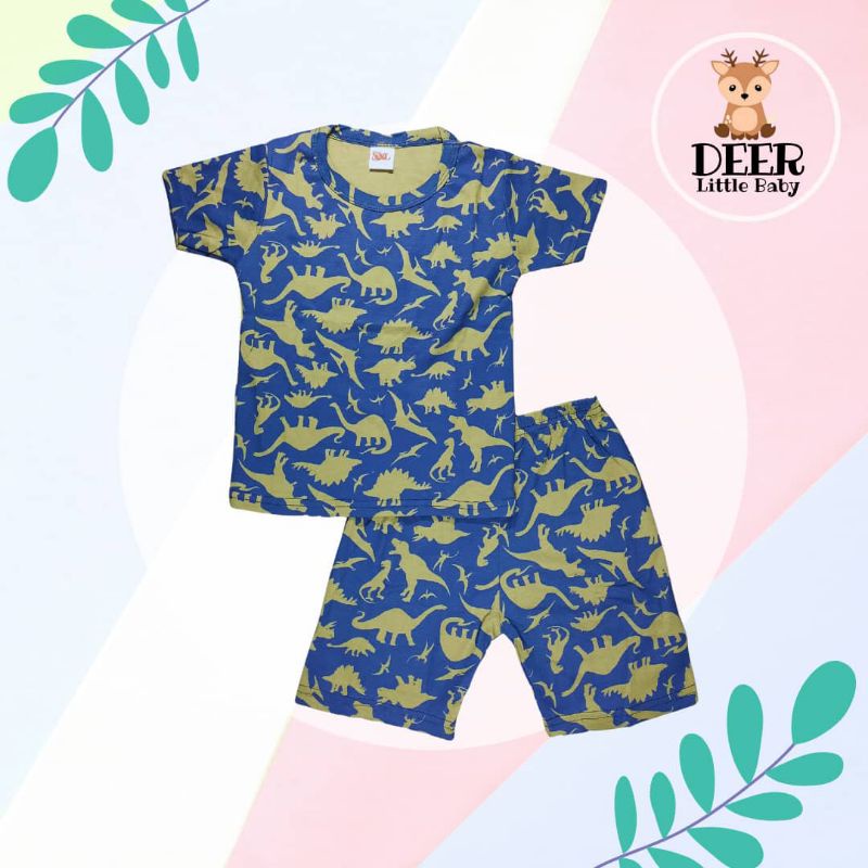 *STOCK CLEARANCE* BOYS DINO PLAYSET 1Y-8Y SHKL DINOSAUR baju budak baju ...