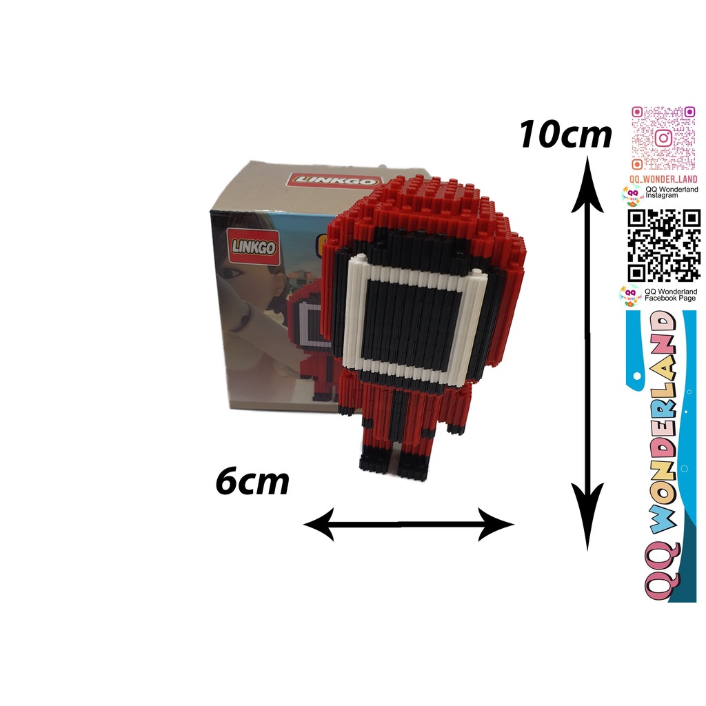 LINKGO Squid Game Connection Blocks | Shopee Malaysia