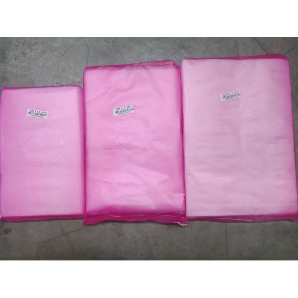 HM transparent plastic bag / plastik beg / plastik bungkus 5X8 / 6X9 ...