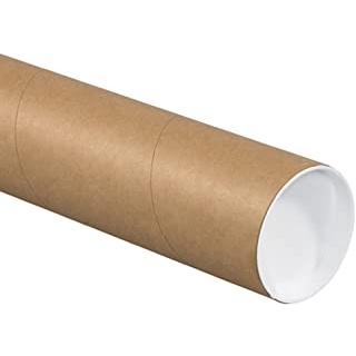Kraft Paper Tube Roll Poster Tube Storage Cylinder Container Cardboard ...
