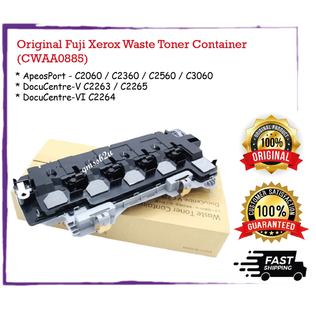 Original Fuji Xerox Waste Toner Container APC/DCC V 2060/2360/3060/2263 ...