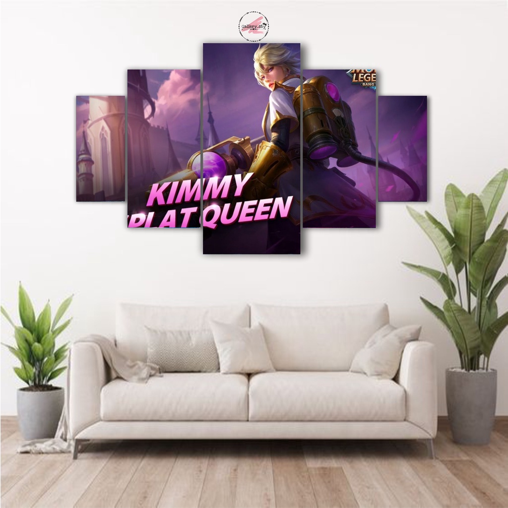 KAYU HIASAN DINDING 1 SET Kimmy Mobile Legend Wall Decoration Display ...