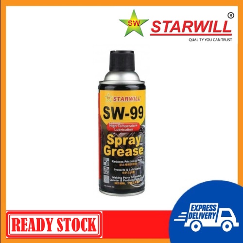 STARWILL SW-99 SPRAY GREASE 400ML | Shopee Malaysia