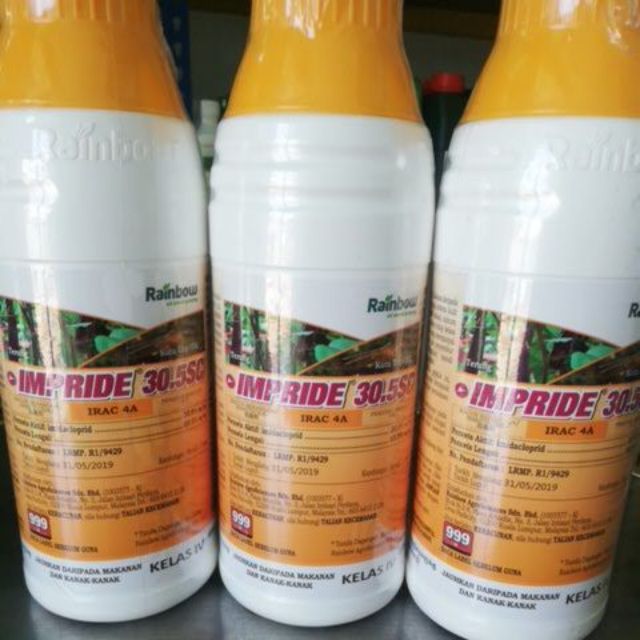 Rainbow Impride 30.5SC - 1Liter / Racun kutu Trip Thrips imidacloprid ...