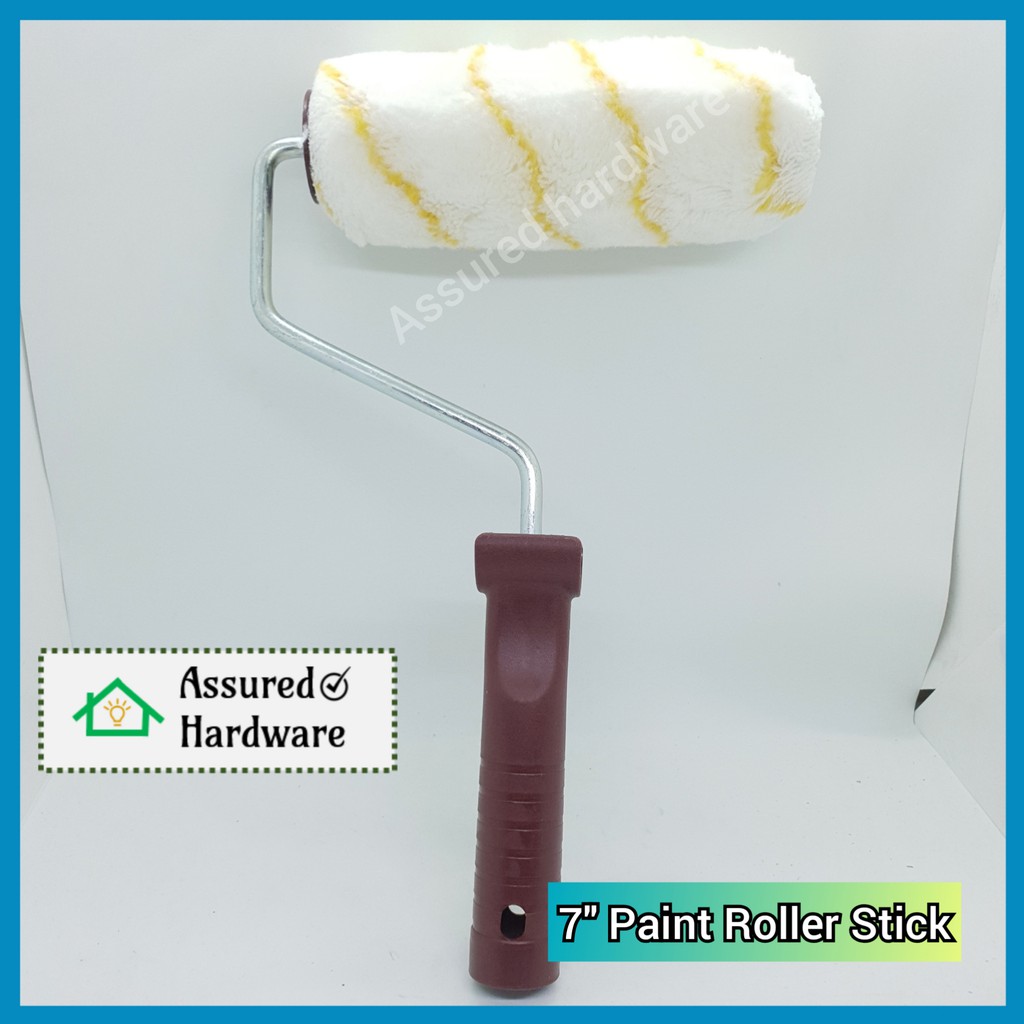 7” Cat roller dgn tangkai Paint roller with handle refillable paint ...