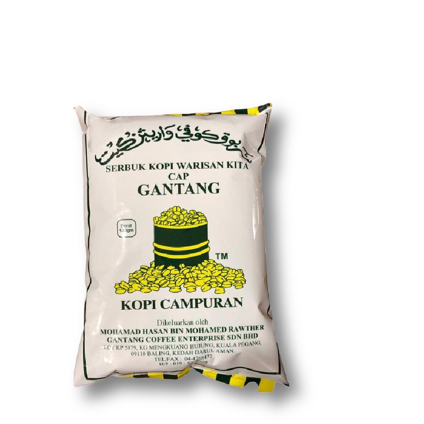Kopi Cap Gantang 60g / 130g / 280g (100% Kedah Coffee Product) | Shopee ...