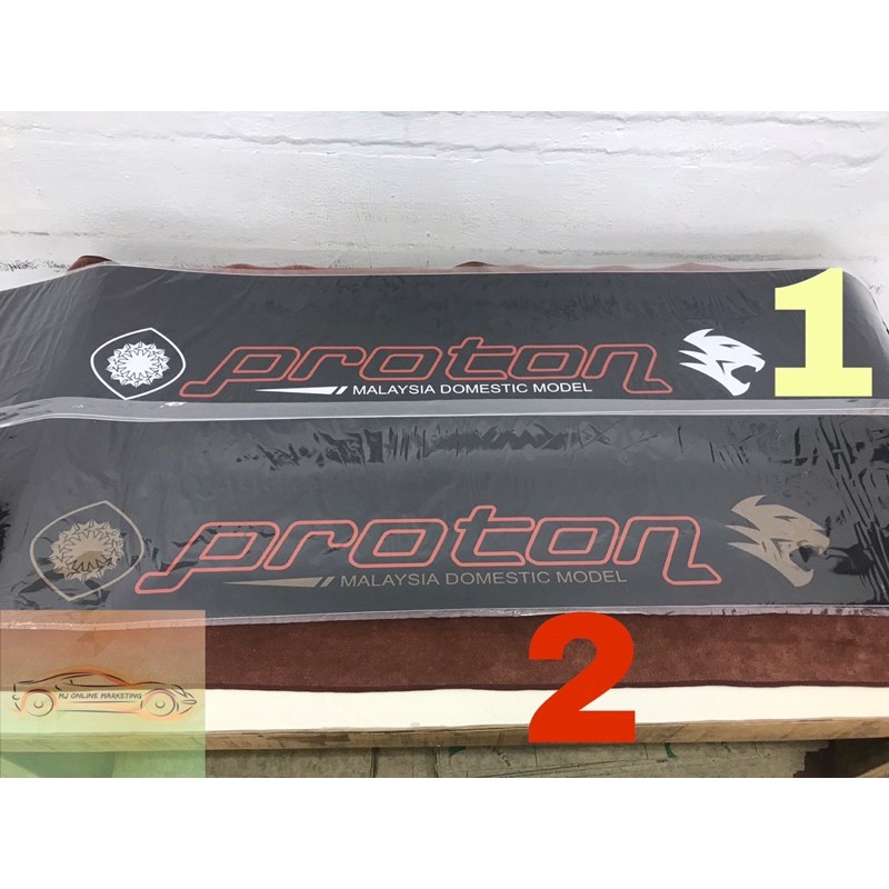 Proton Front Windscreen Sticker / Proton Front Top Sticker **Proton ...