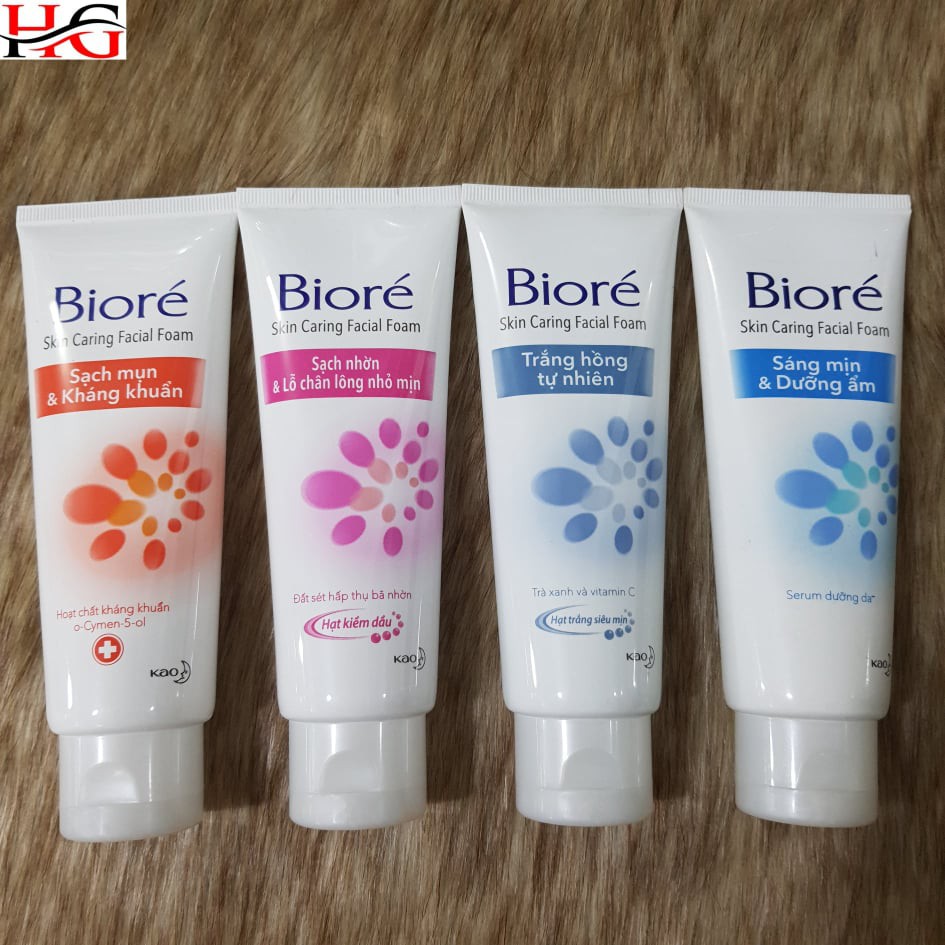 Biore Natural White Pink BIORE Cleanser 50G-100g | Shopee Malaysia