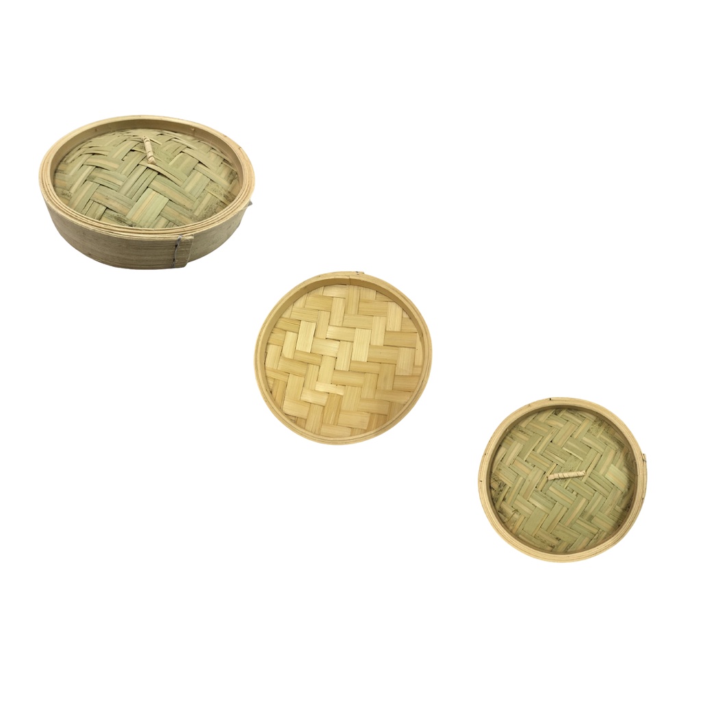 Bamboo Steamer 6 Inches Chinese Pau Dimsum Steamer | Shopee Malaysia