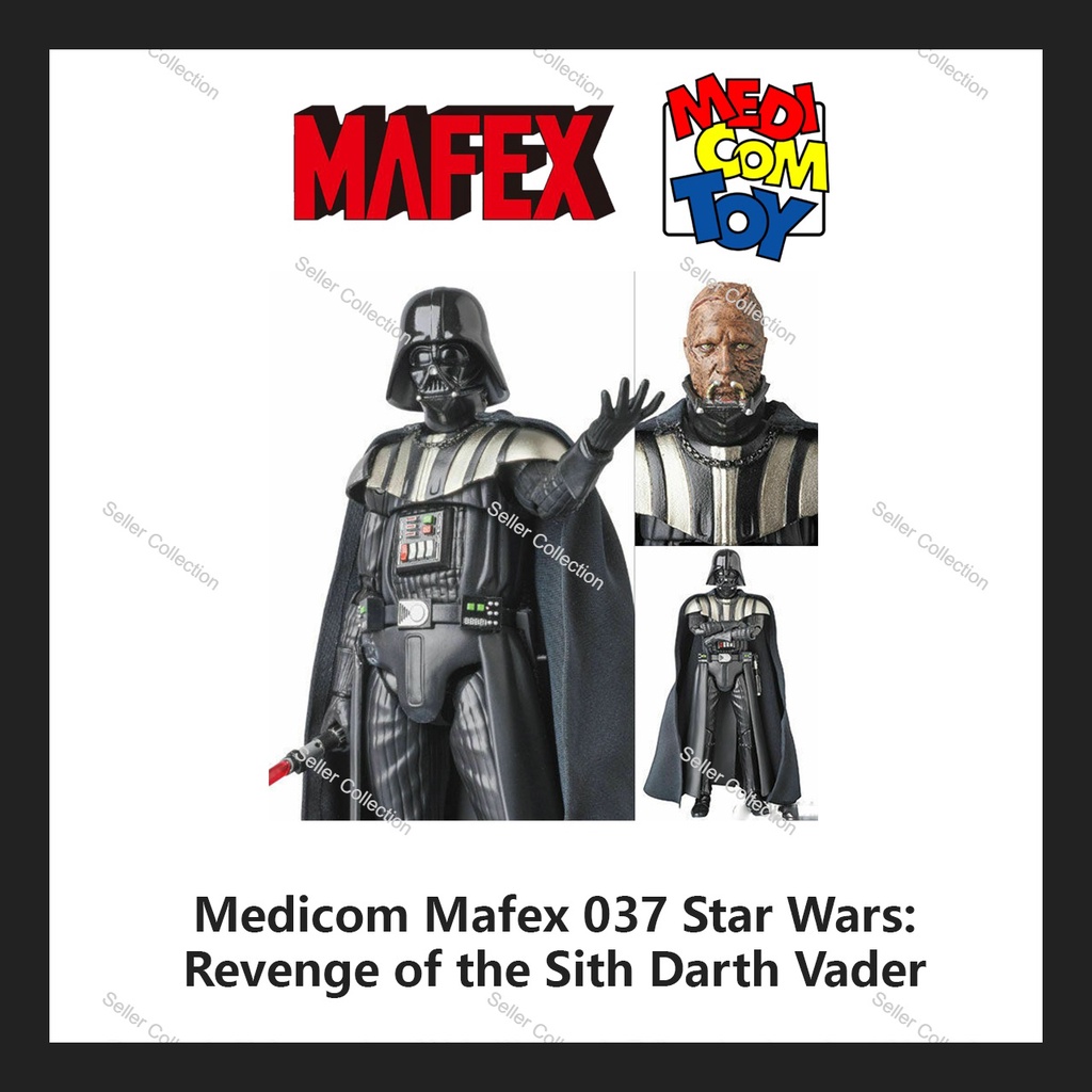 Medicom Mafex 037 Star Wars: Revenge of the Sith Darth Vader | Shopee ...