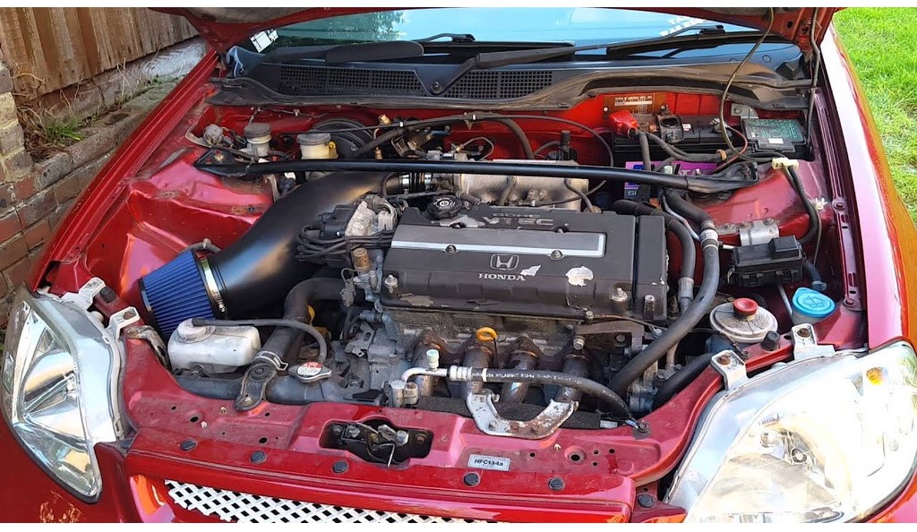 Simota Intake Kit Honda Civic EK EG Twister Ram Pipe Air Filter Intake ...